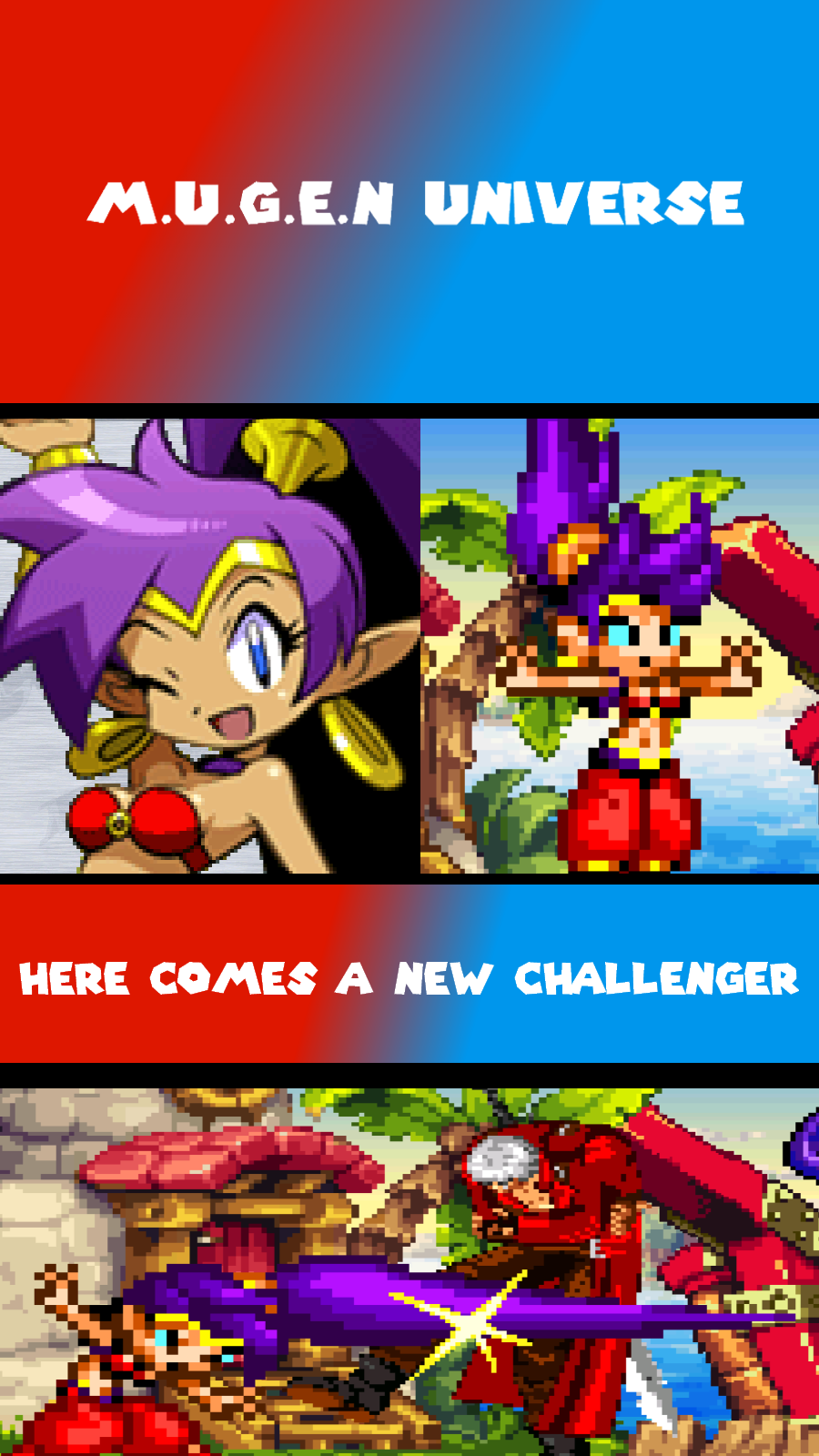 Shantae Joins The Battle - Mugen Universe by BlueJolt1010