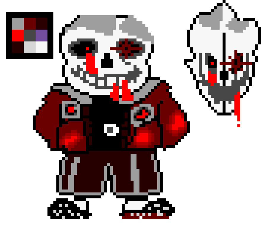 Dr-W-D-Gaster on Game Jolt: "@PKM made the Gaster Blaster sprite and ...
