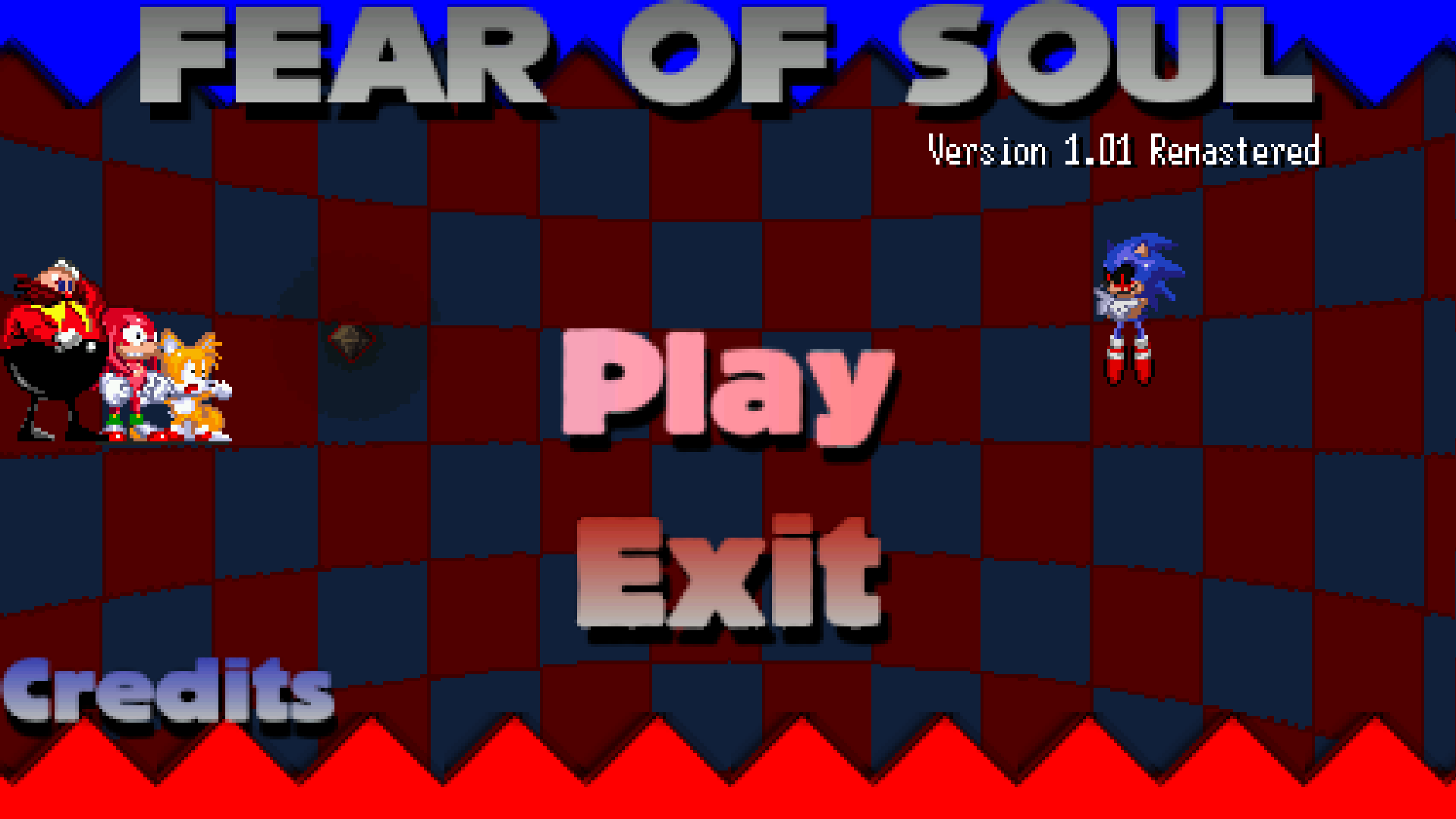 new menu - Sonic.exe: The Fear of Souls [Development Frozen] by ...
