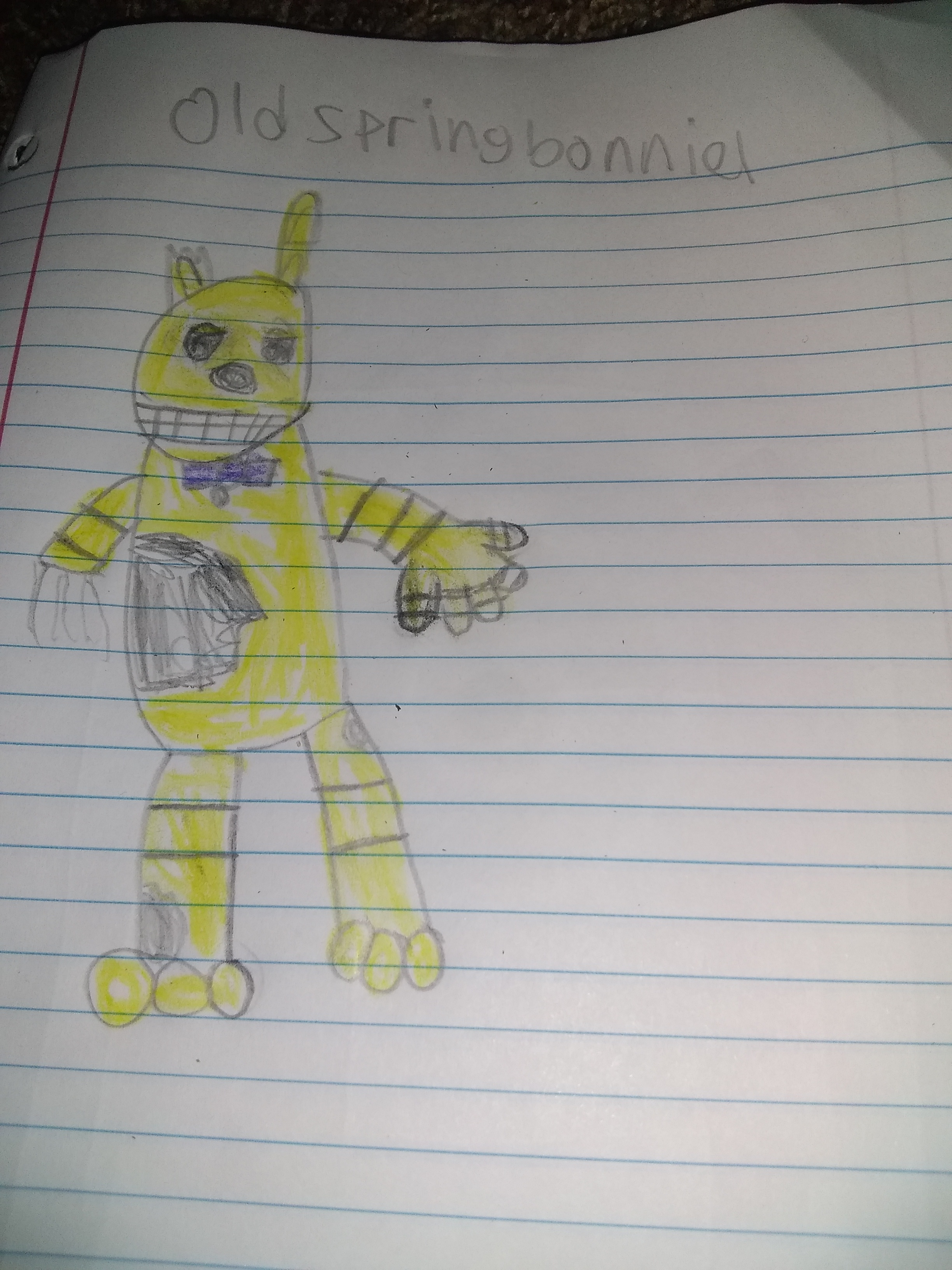 phase 3 springbonnie on Game Jolt: "Old springbonnie(five nights at ...