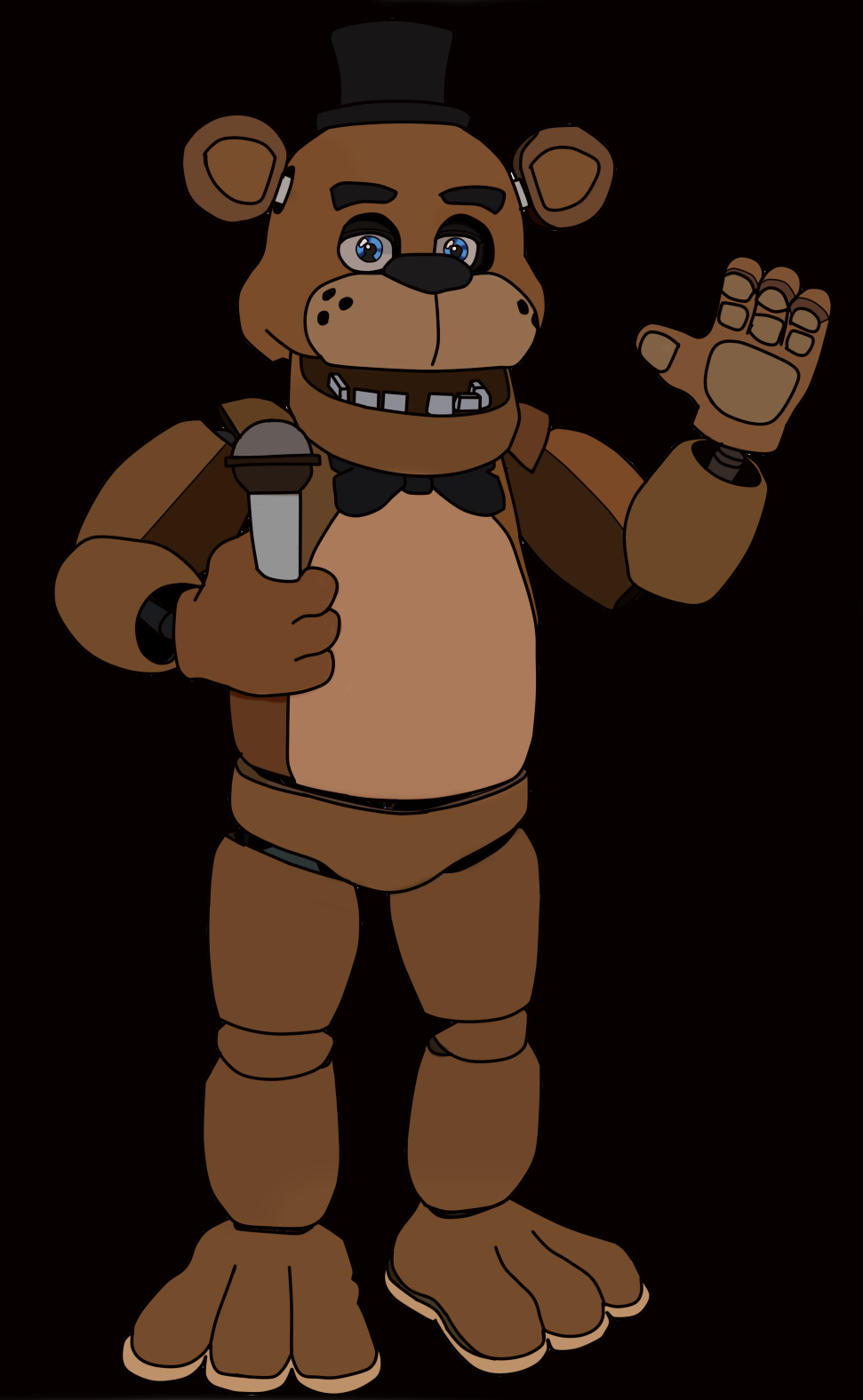 DanteFox on Game Jolt: "This is my FNAF Art of Freddy Fazbear Vr Model :)"
