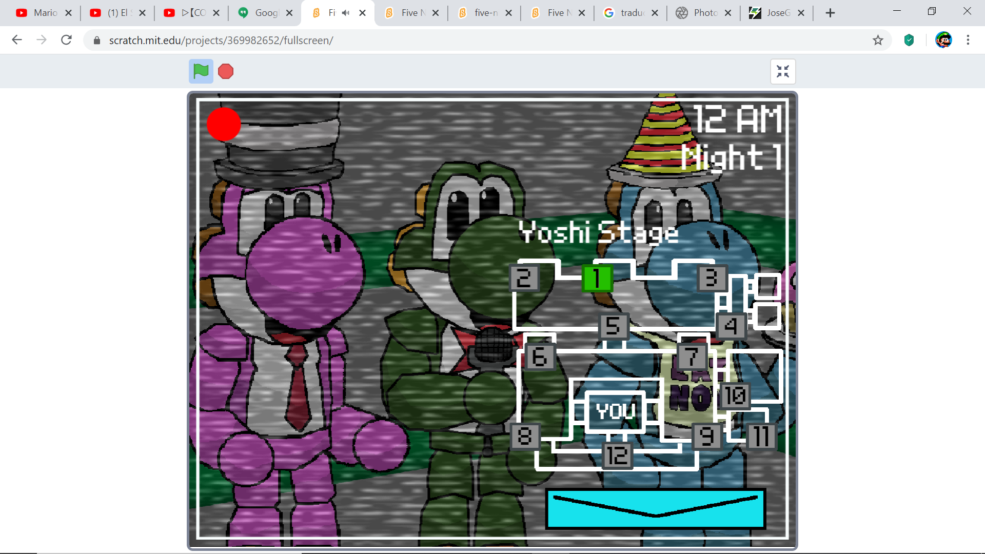 Yes, the AI of the three main Yoshis is finished - Five Nights at Yoshi ...