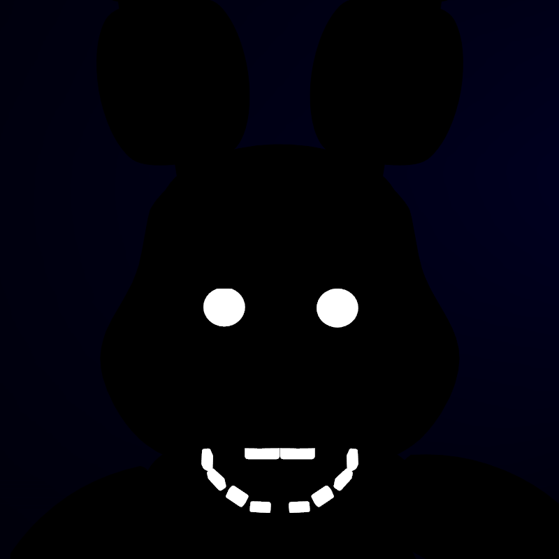 spy gamer on Game Jolt: "Stylized Shadow Bonnie UCN Profile Picture I ...