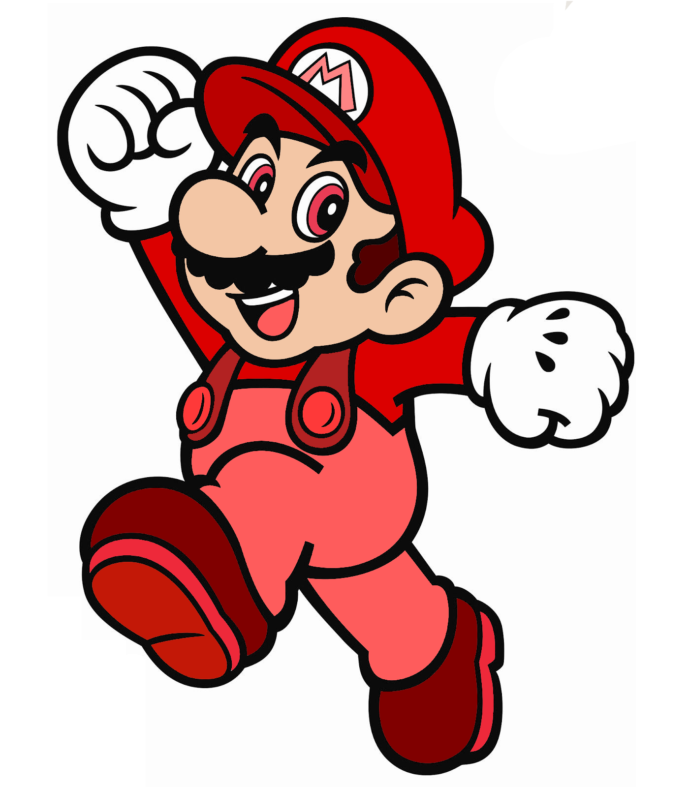 Luigice124 on Game Jolt: "I made Mario with different shades of red, do ...