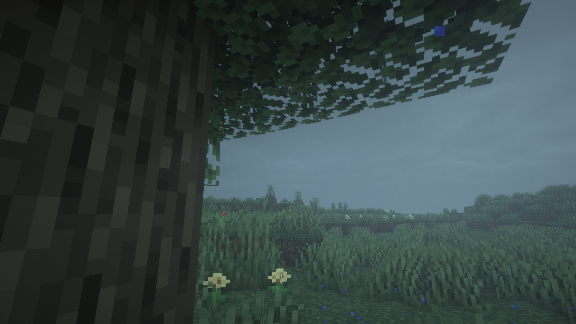 Pansmutek on Game Jolt: "Having fun with rain on BSL shaders"