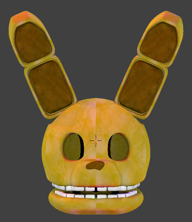 Jack'o'ball on Game Jolt: "Quick update on the springbonnie head"