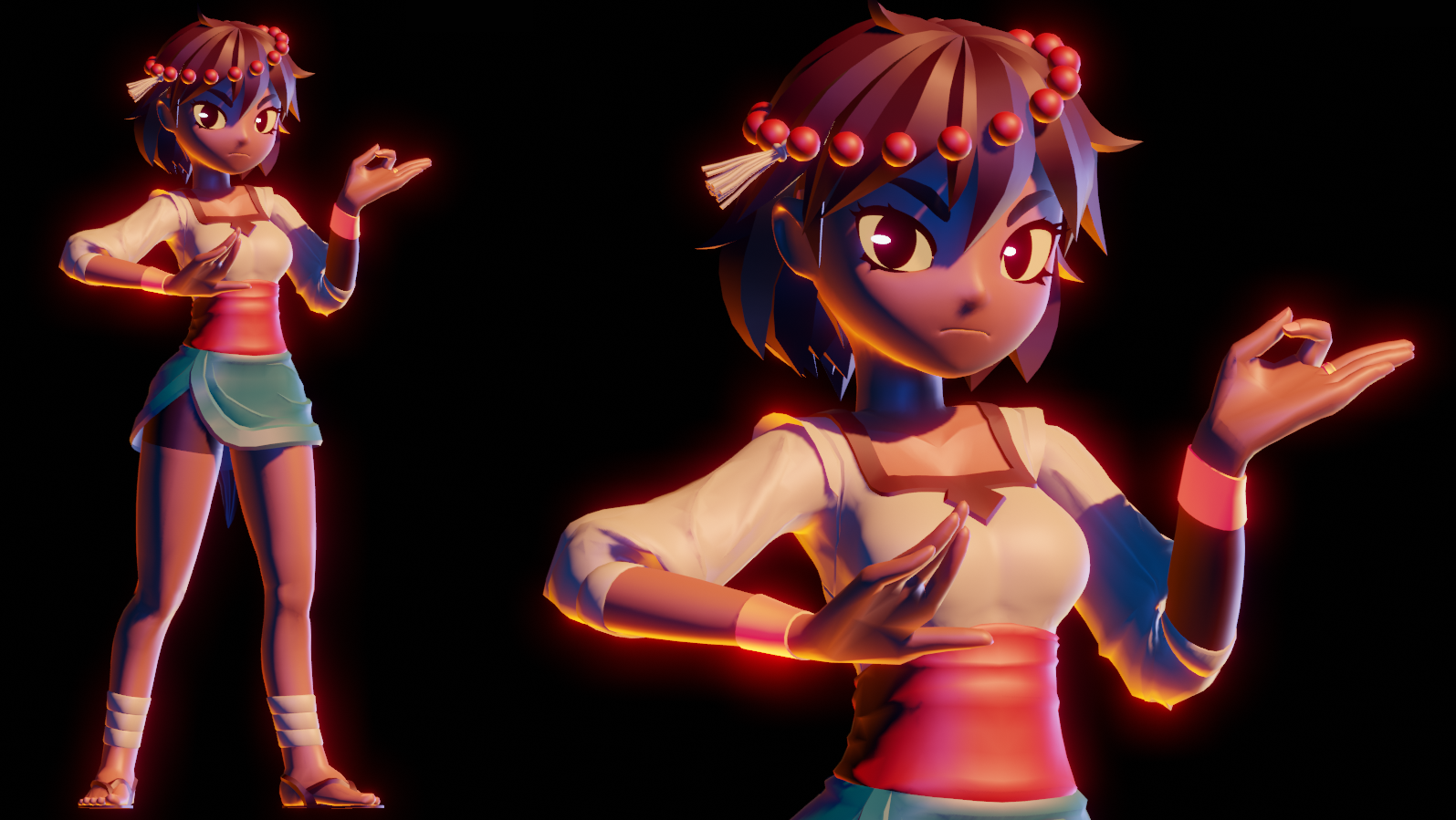 Sayuri_Artsy on Game Jolt: "Indivisible, Ajna!"