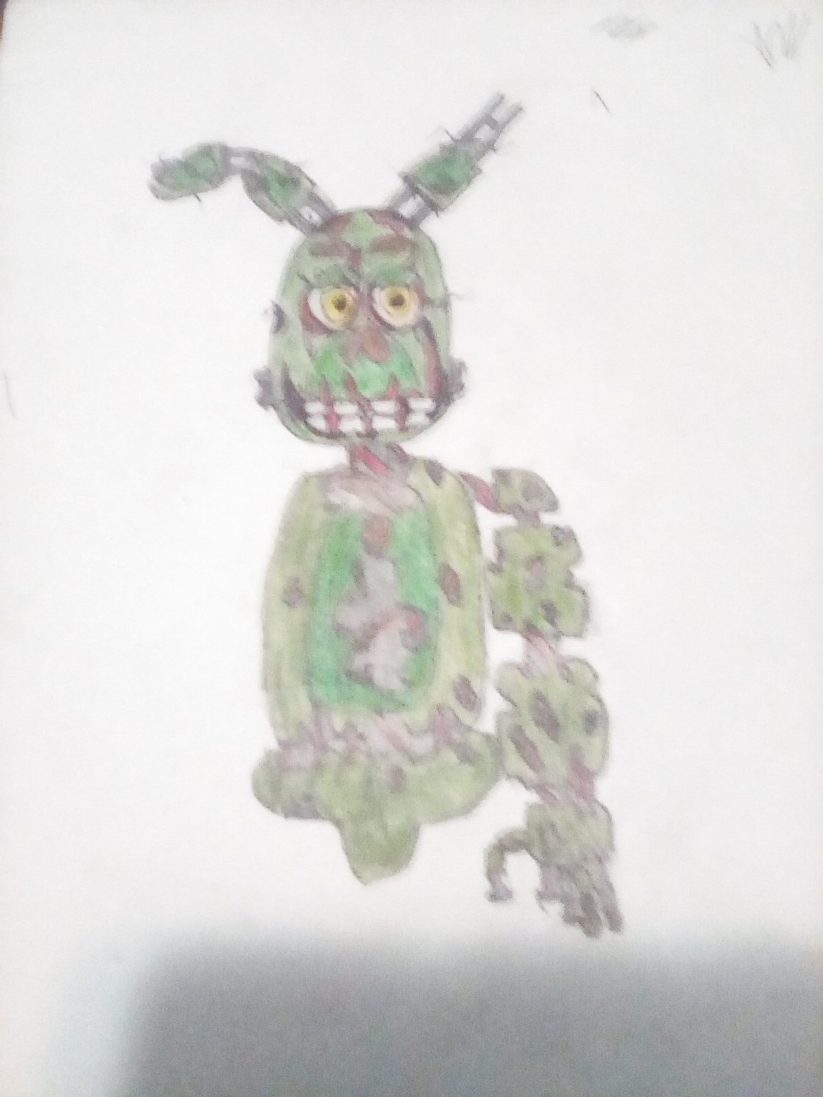 FOXY TH ERROR CODE 666 on Game Jolt: "Springtrap update!"