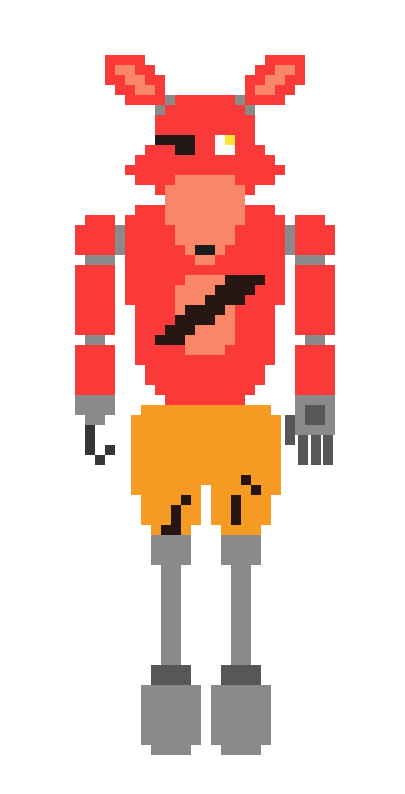 🎃SquintElf🎃 on Game Jolt: "Some Foxy pixel art, made in Pixel Art Maker."