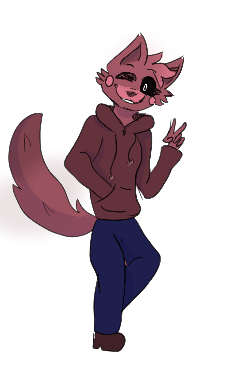 🎃GracieBooBatGirl🎃 on Game Jolt: "I decided to doodle Old Roxy with a ...