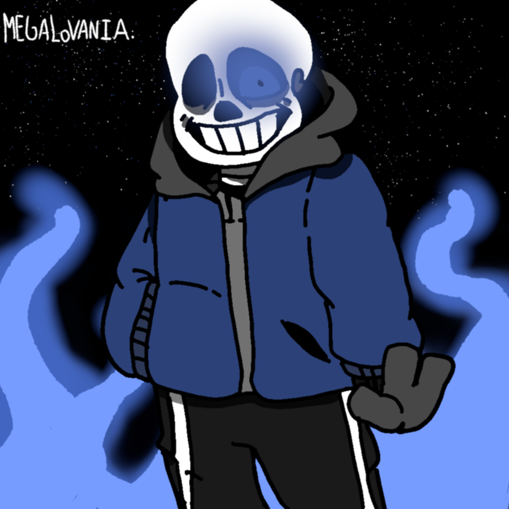 Xiumstar🎃 on Game Jolt: "Megalovania. Sans"
