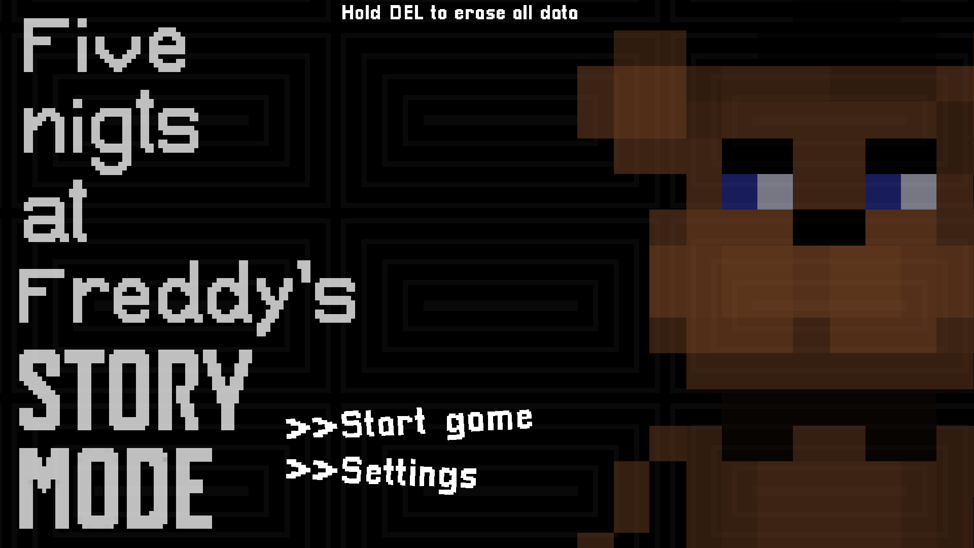 I made a visual title screen, do you like it? - Five Nights at Freddy's ...