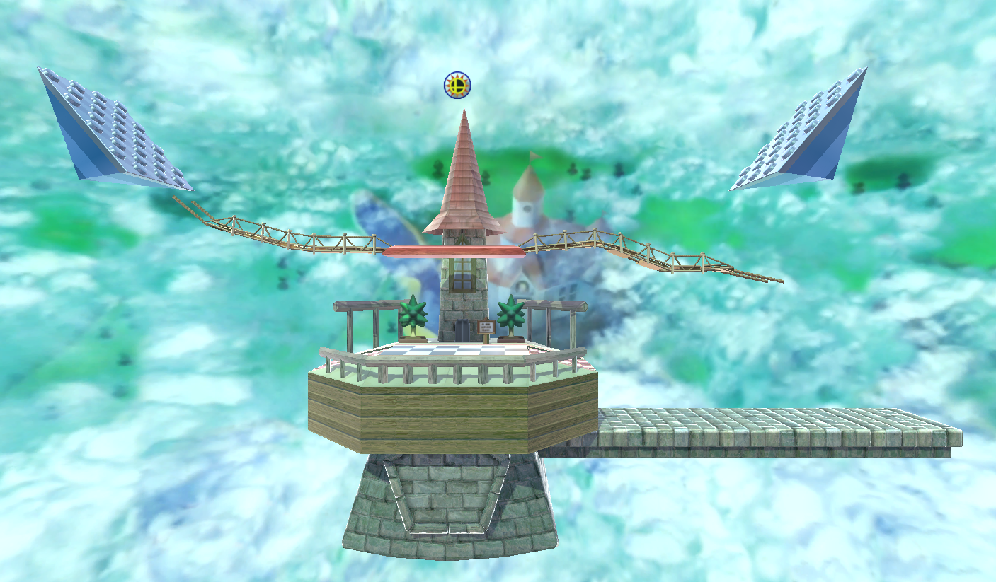 STAGE: Peach's Castle (Super Smash Bros.) - Super Smash Bros. Feud by ...