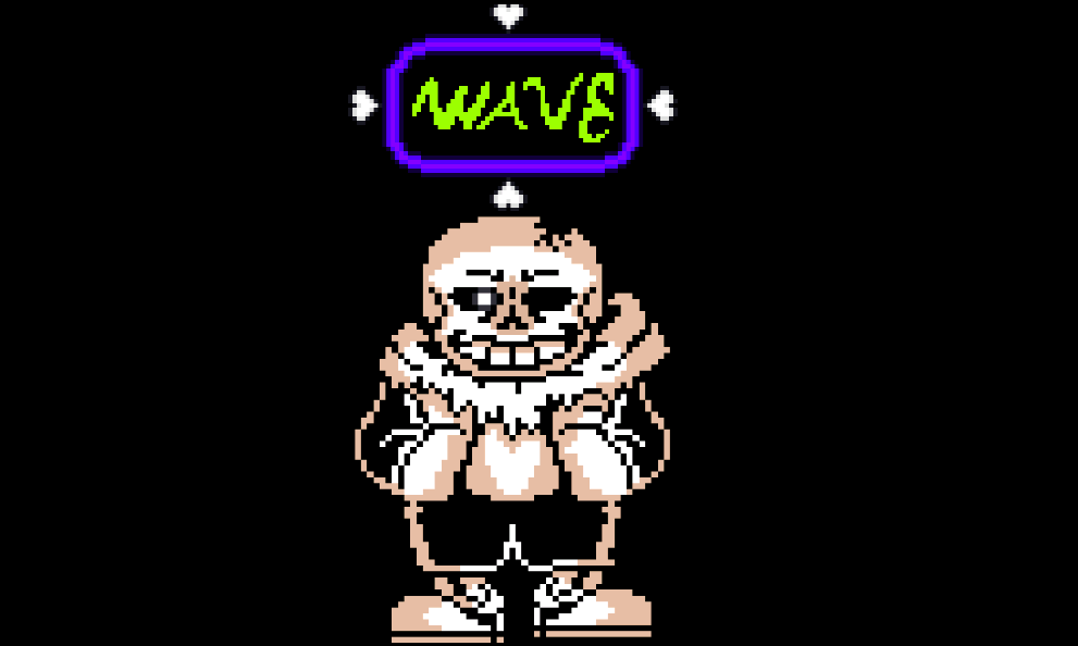 WavƐ on Game Jolt: "Negativetale Sans Sprite"