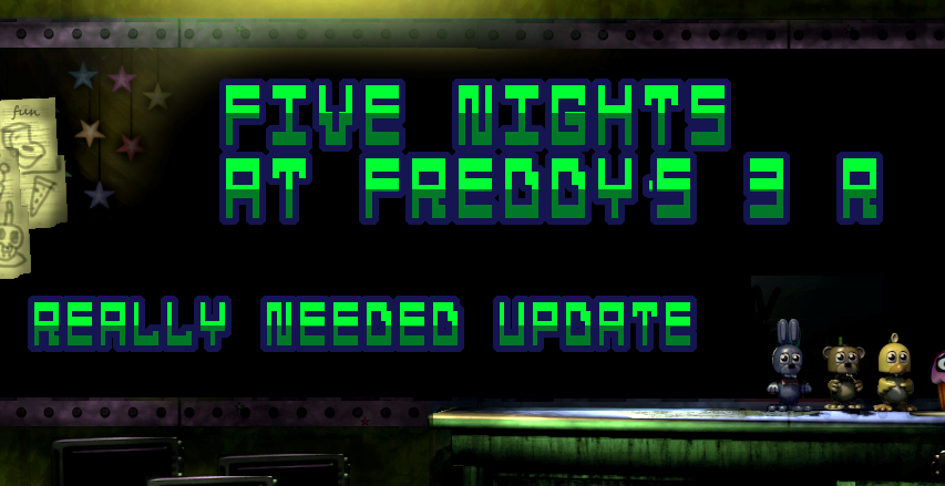 FNaF 3 Remastered - Really Needed Update - Five Nights at Freddy's 3 ...