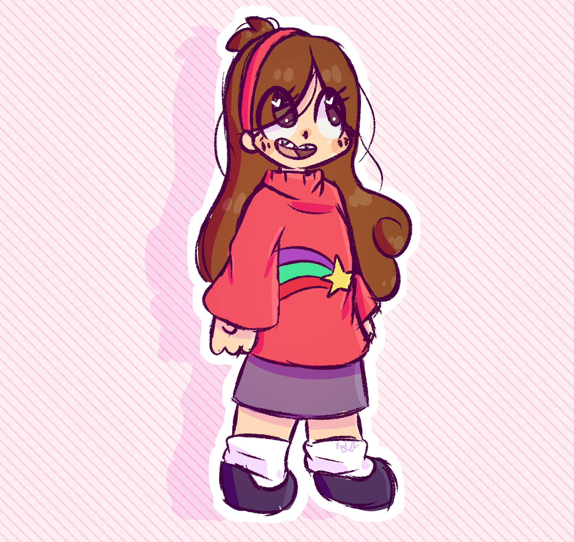 sunayk on Game Jolt: "Mabel doodle Also this was an Ad I got, lol hi ...