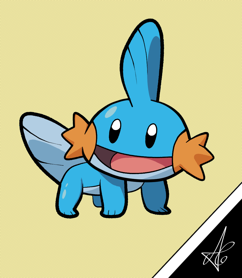 Aaronc83Gamer on Game Jolt: "Mudkip (?) :D"