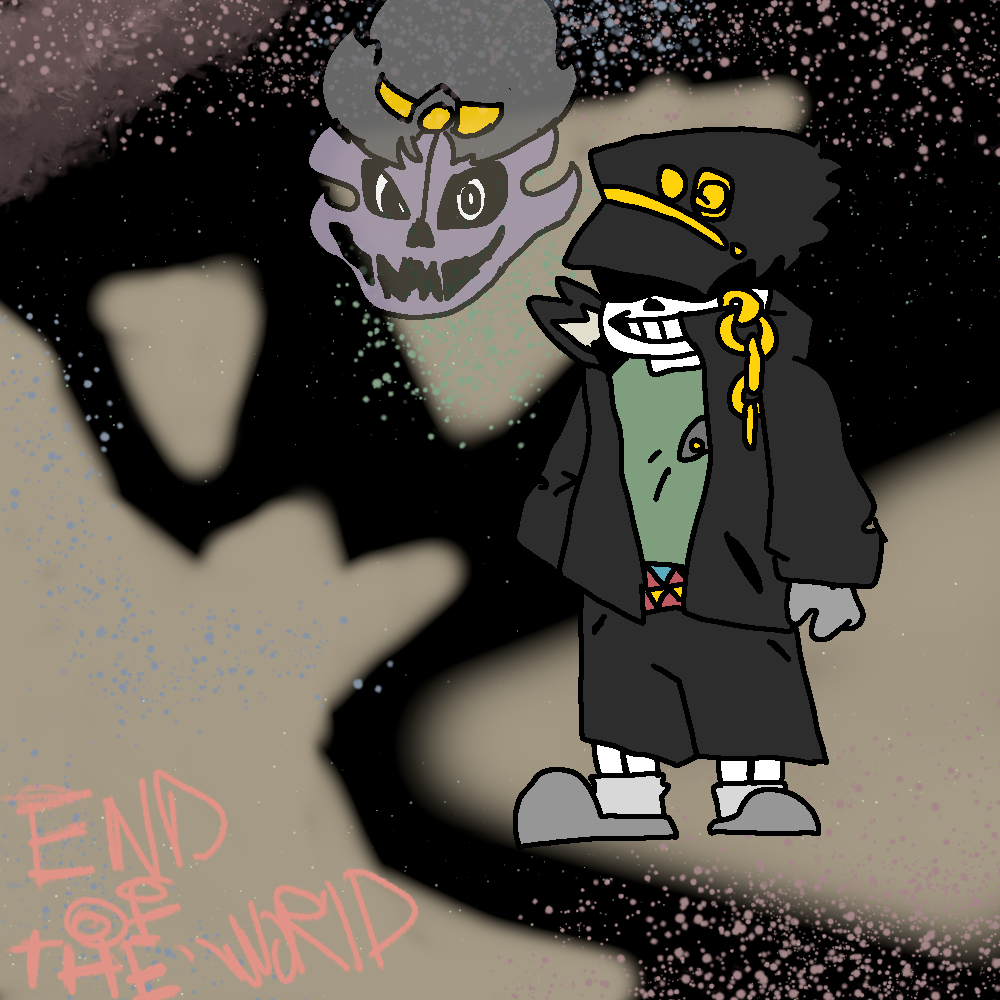 Xiumstar🎃 on Game Jolt: "End of the World ( ZA WARUDO )"