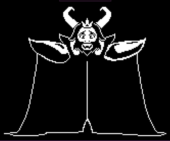 Hero-Knight on Game Jolt: "I want to draw Asgore for someone as a ...