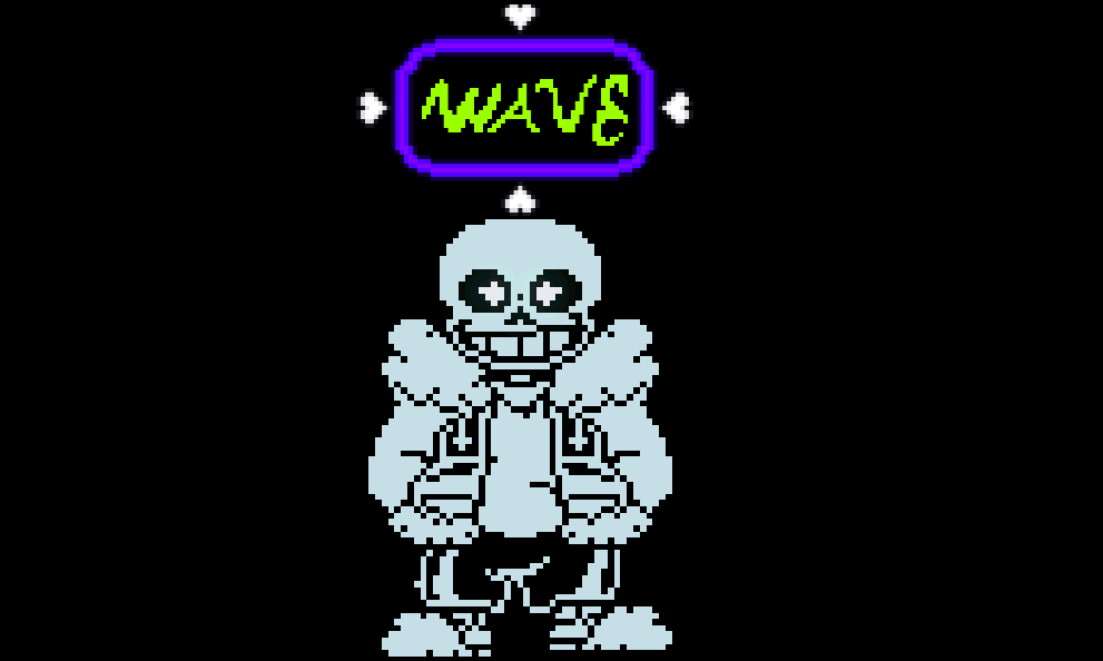 WavƐ on Game Jolt: "Outertale Sans Sprite"