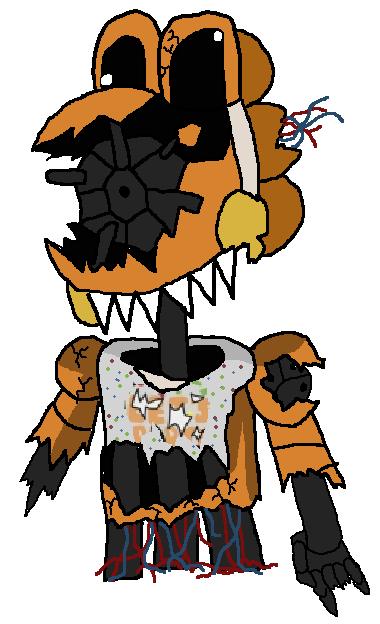 Blacklight Foxy FAN 135 on Game Jolt: "Nightmare Toy Bronze Yoshi ...