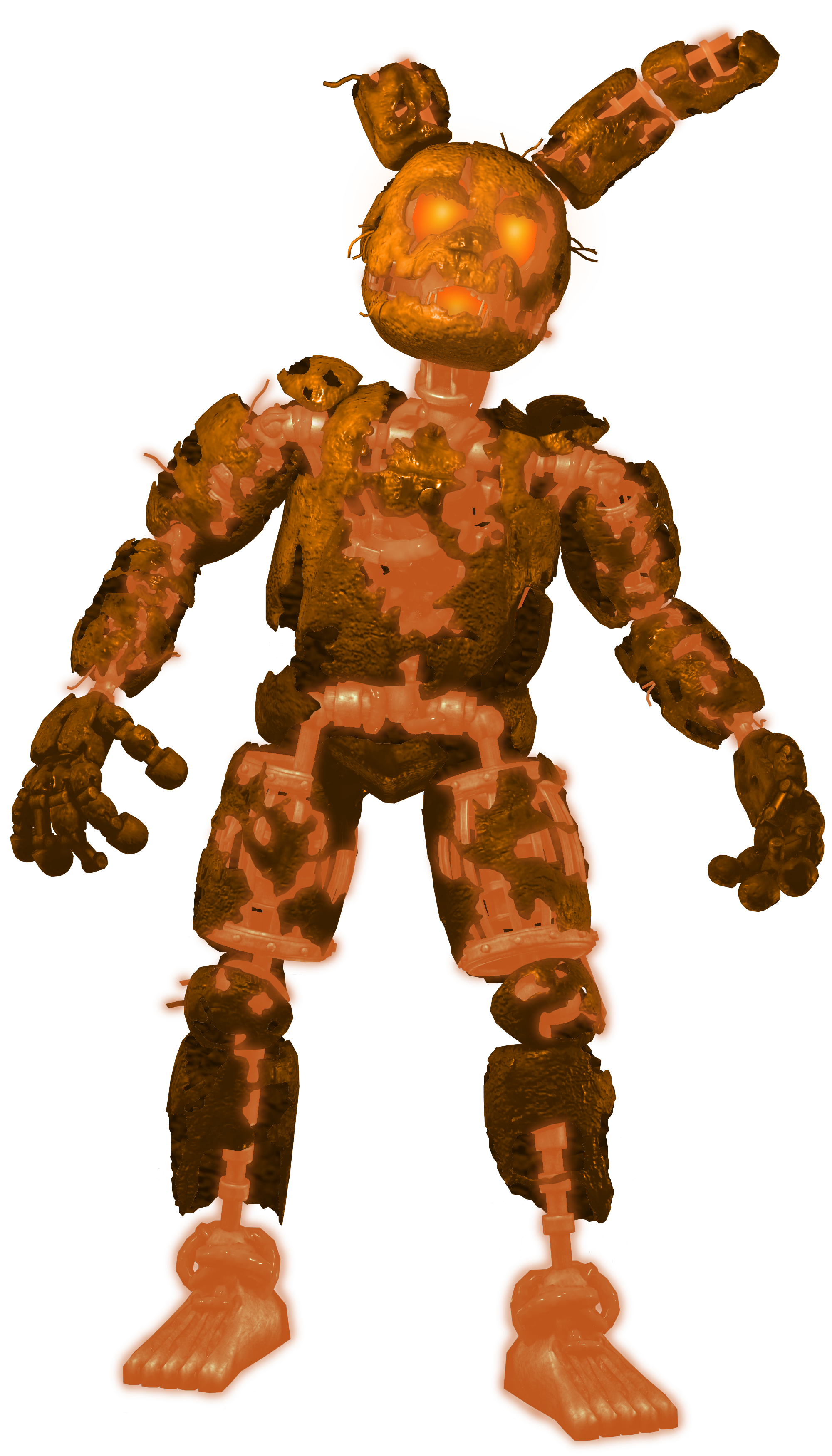 Jack O Larl on Game Jolt: "Jack o Lantern Springtrap (Requested By @BEN ...