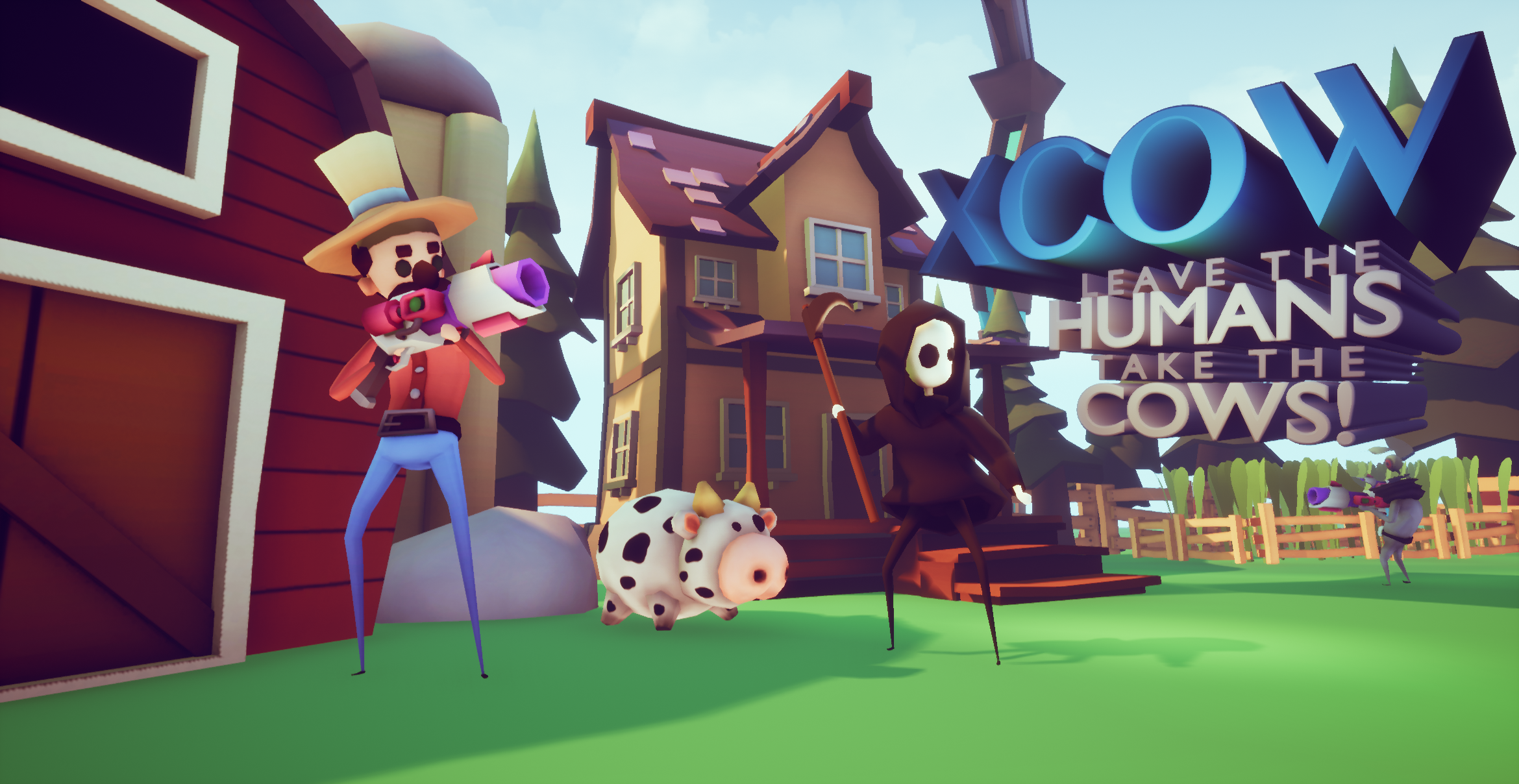 XCOW - Leave The Humans, Take The Cows! by DownPush Studios (@DownPush ...