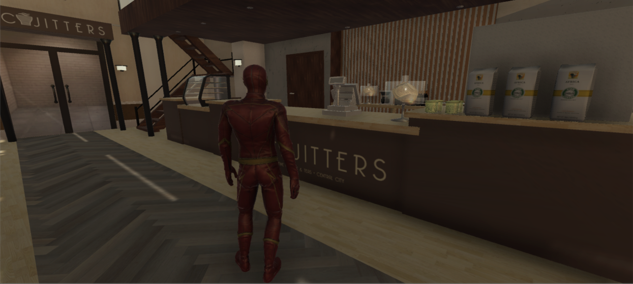 Flash In CC Jitters ! - Born To Run - An Arrowverse Fan Game by Khaweja