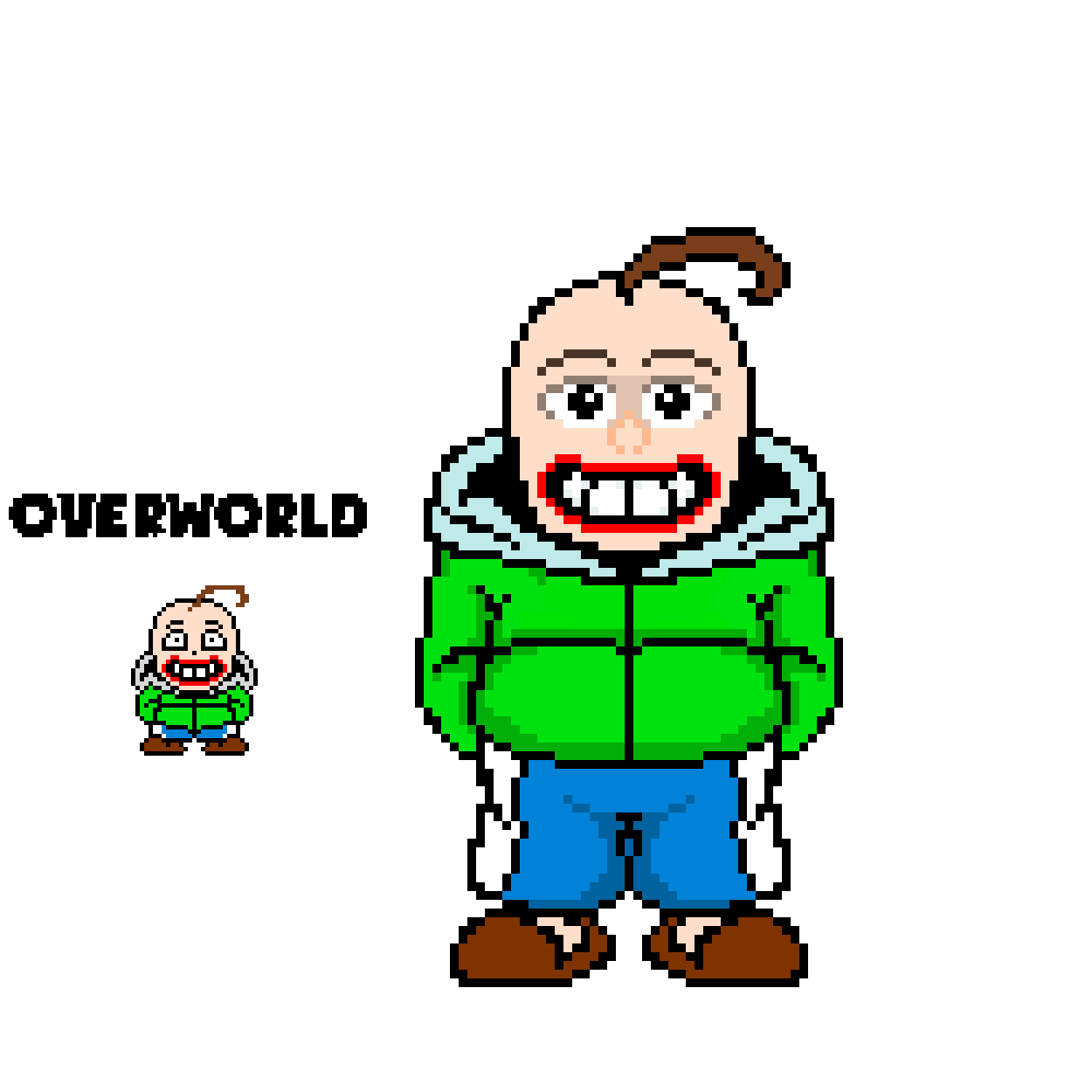 New & Improved Baldi Sprites! Which one looks better? Whichever wi ...