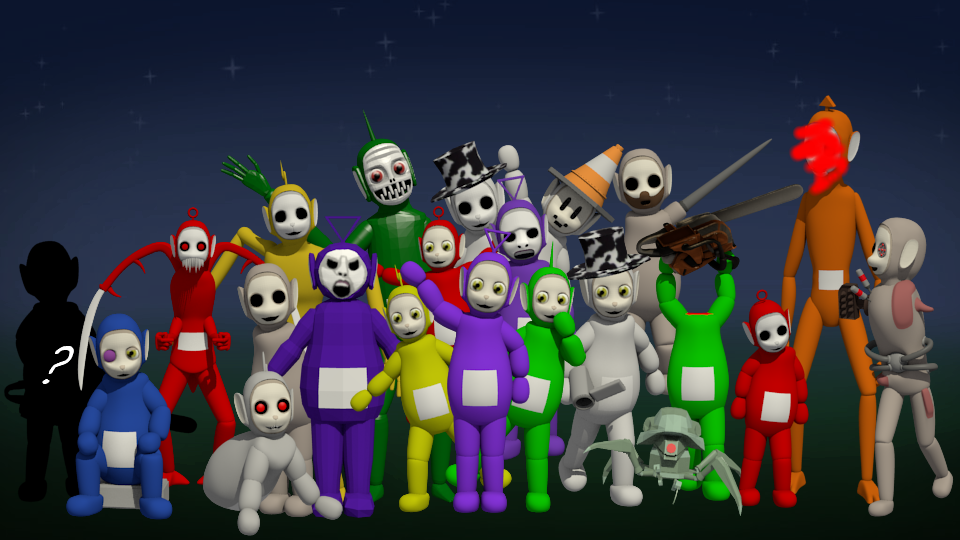 Here is a small preview for the next set of new models! - Slendytubbies ...