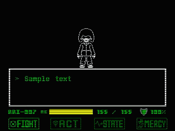 Battle UI - Undertale: Shifted Destinies - Battle vs Chara by Team ...