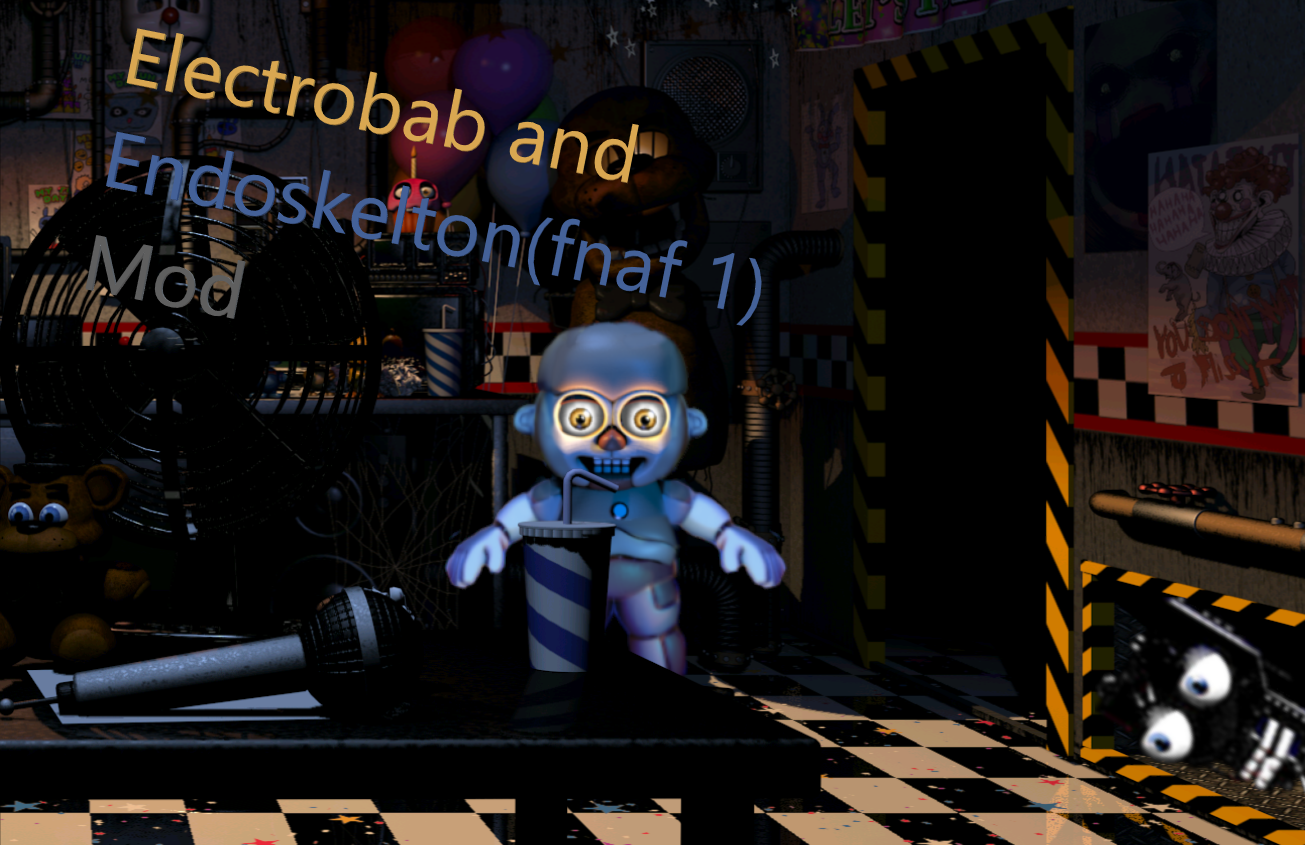 Electrobab and Endoskeleton(Fnaf 1) Electrobab as BB Endoskeleton(F ...