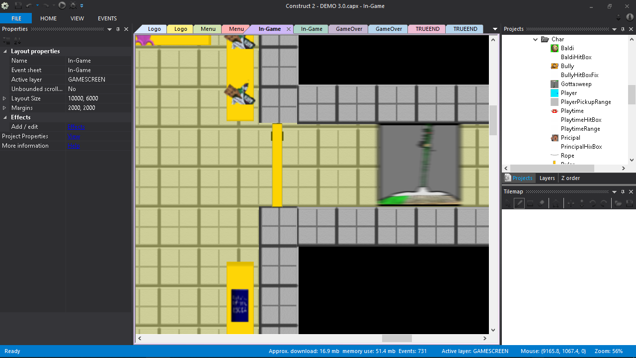 Baldi's 2D Basics in education and learning | DEMO 3.0 - Changelogs ...