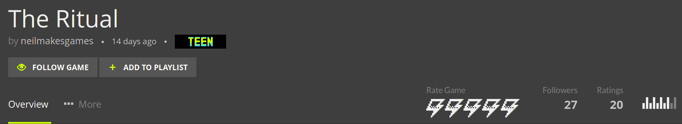 Game Pages v2 - Game Jolt