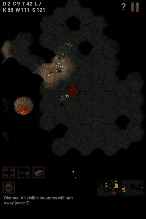 Grue the monster – roguelike underworld RPG by coolai - Game Jolt